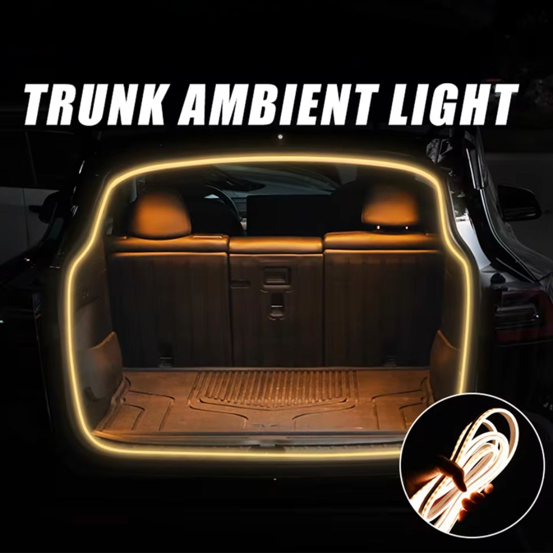 12V LED Trunk Light Warm White LED Strip 2M Waterproof Flexible Light ...