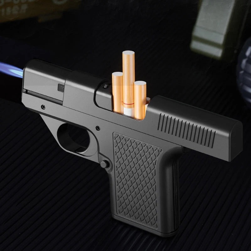 Pistol Lighter Torch Gas Gun Lighters Cigarette Case – Assaf online shop