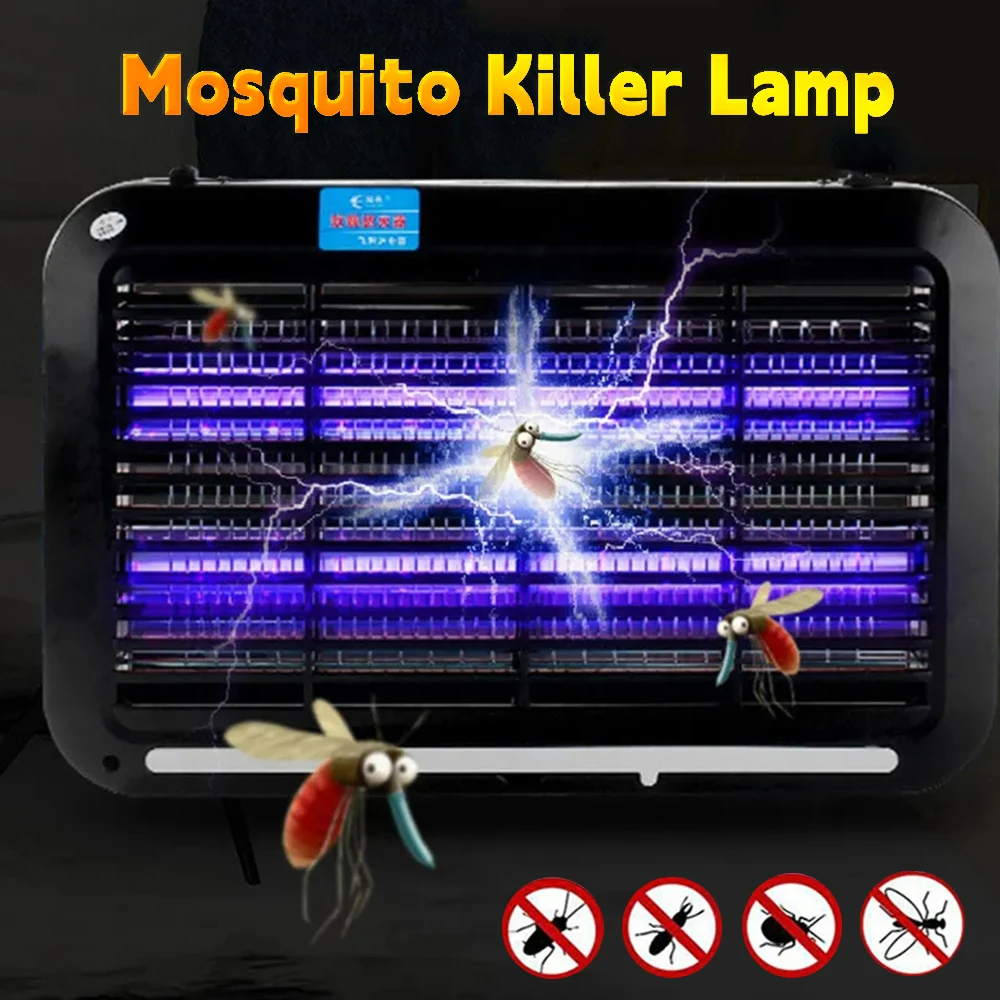 Mosquito Killer Lamp 8W 220V LED Electric Shock Bug Repeller – Assaf ...